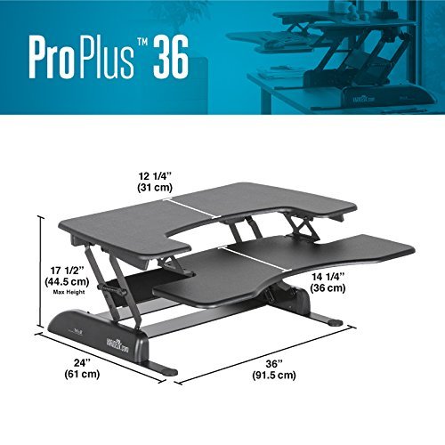What Is The Varidesk Pro Plus 36? [Varidesk Under Review] | Adjustable ...
